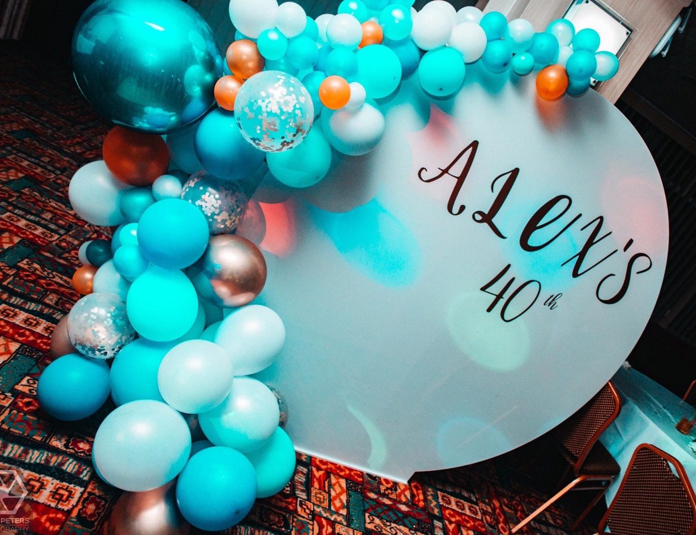 Circular Backdrop – Dream Big Balloons